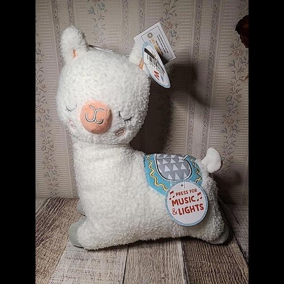 Toys | New Magic Years 1in Plush Llama Musical Light Up Stuffed Animal ...